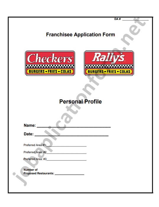 Checkers and Rally's Job Application Form & Apply Online 2024 - Careers ...